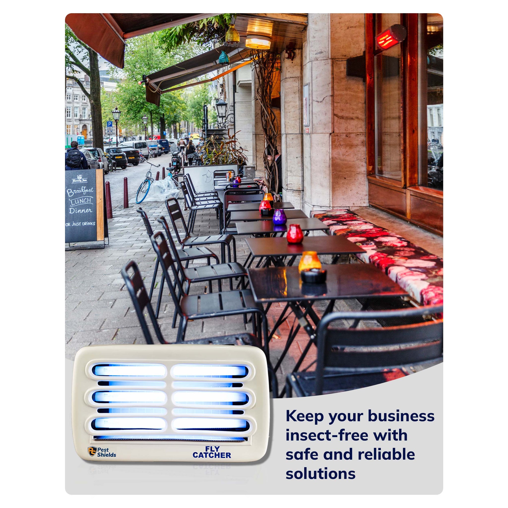 3 tube Fly Catcher, Spider Machine, Pest Shields Fly Machine – Pest ...