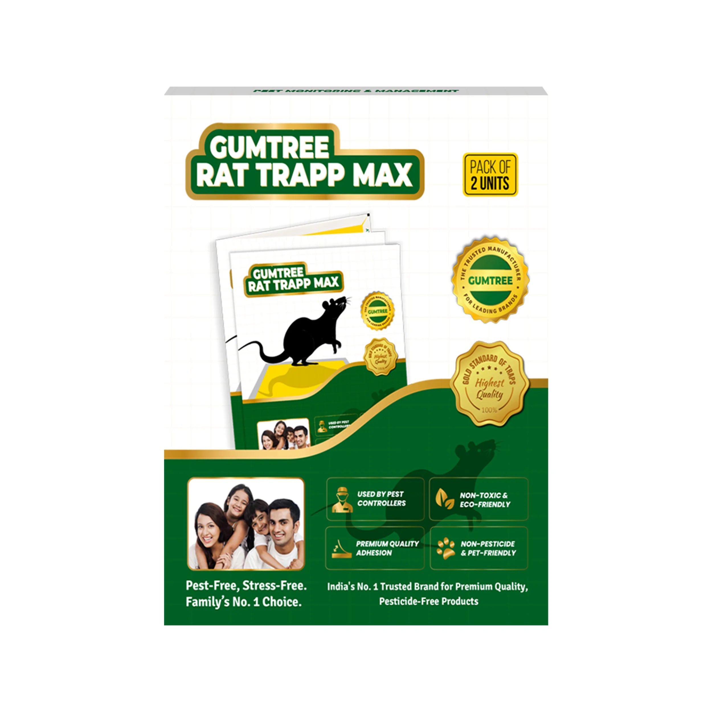 Gumtree Rat Trapp Max (Pack of 2 X 3Nos) – Pest Shields India Pvt Ltd