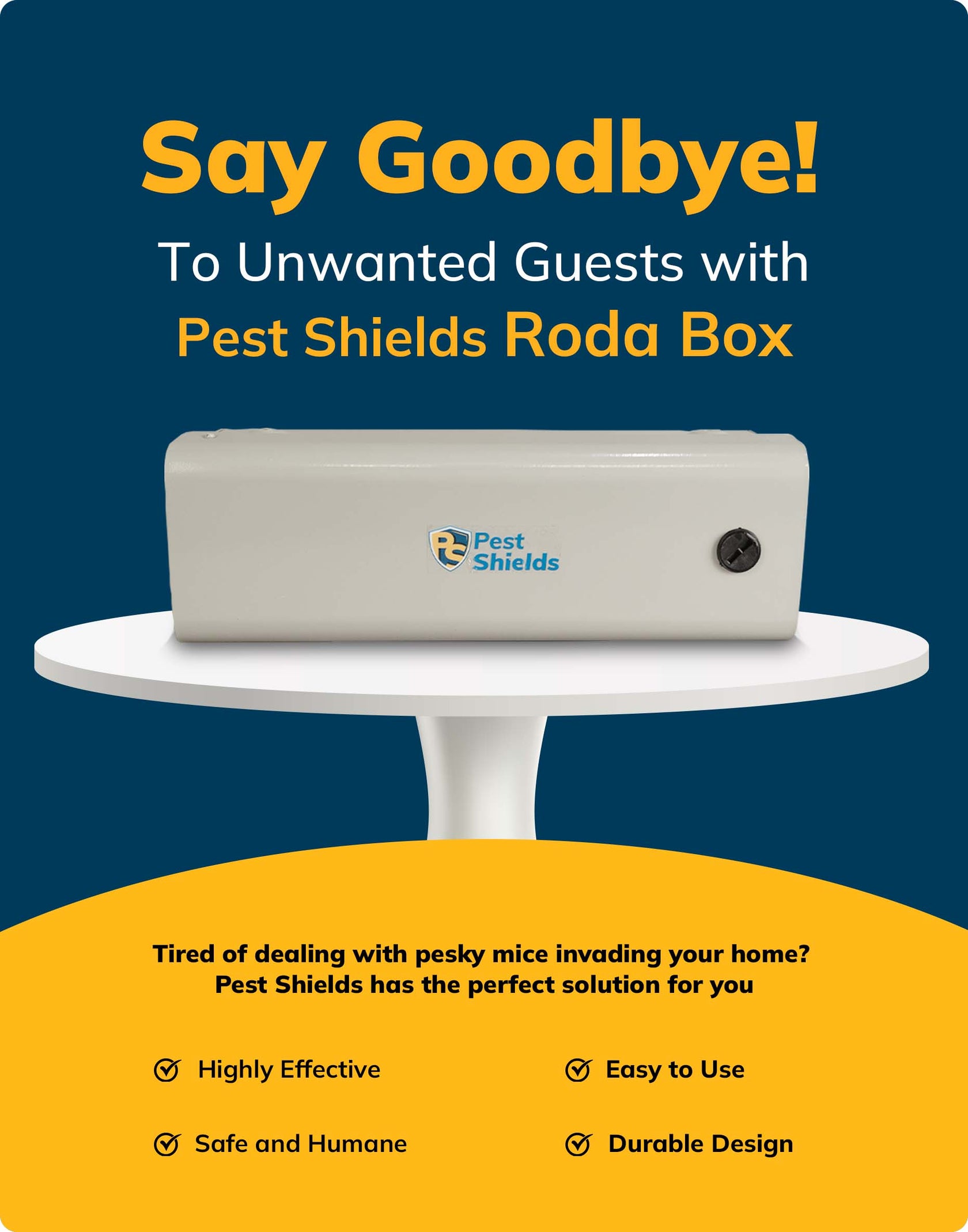 Rodent Bait Station, Wonder Trap Box, Rodent Control – Pest Shields ...