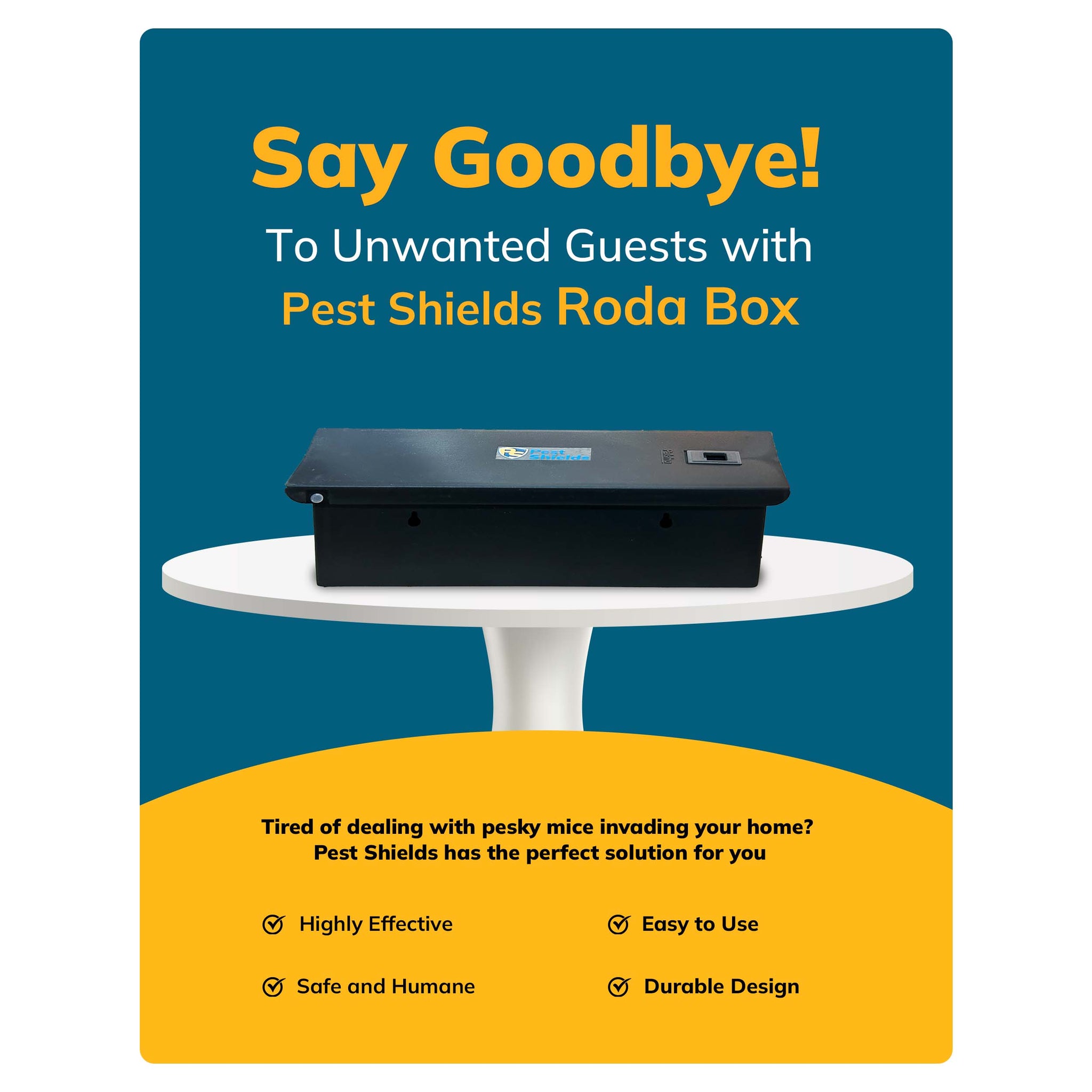 Rodent Bait Station, Wonder Trap Box, Rodent Control – Pest Shields ...